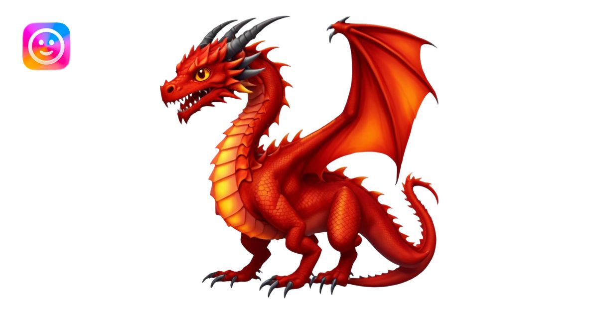 High severed extractor dragon from dragon city game,lurking emoji | AI ...