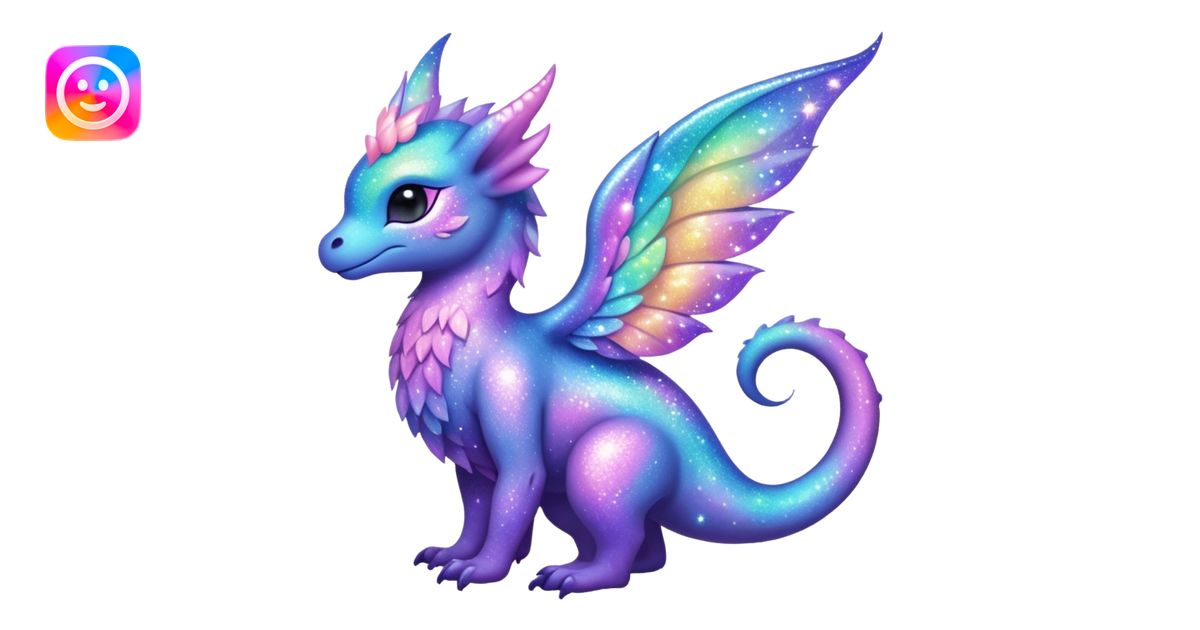 Pastel fantasy nebula glittery Randomly-faerie-drake-colored sparkly ...