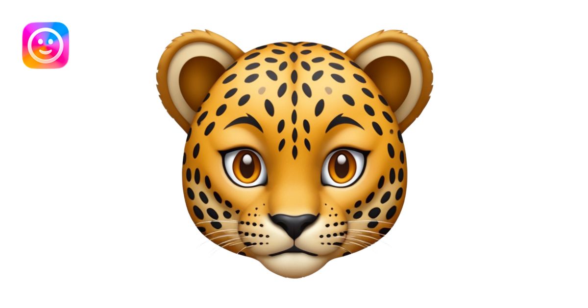Leopard emoji | AI Emoji Generator