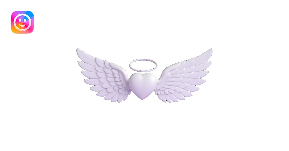 Angel wings emoji | AI Emoji Generator