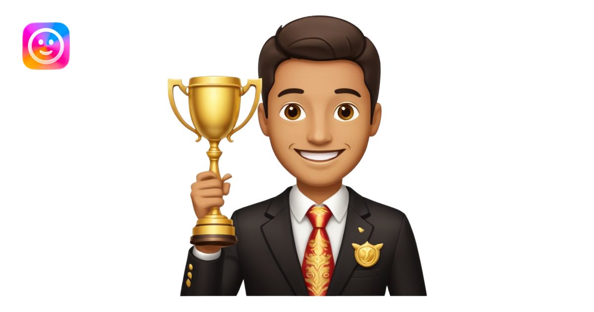 billionaire trophy emoji | AI Emoji Generator