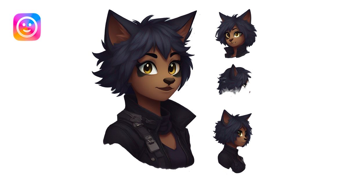 Edgy sharp anthro tomboy black cat furry by Falvie, LiLaiRa, griffsnuff ...