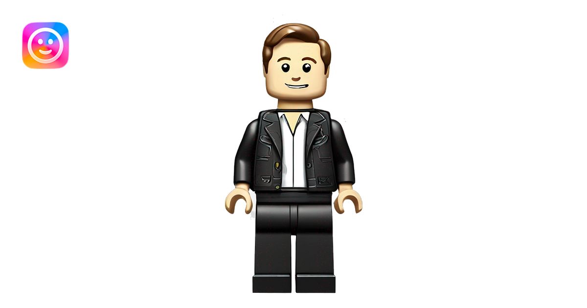 elon musk lego full body emoji | AI Emoji Generator