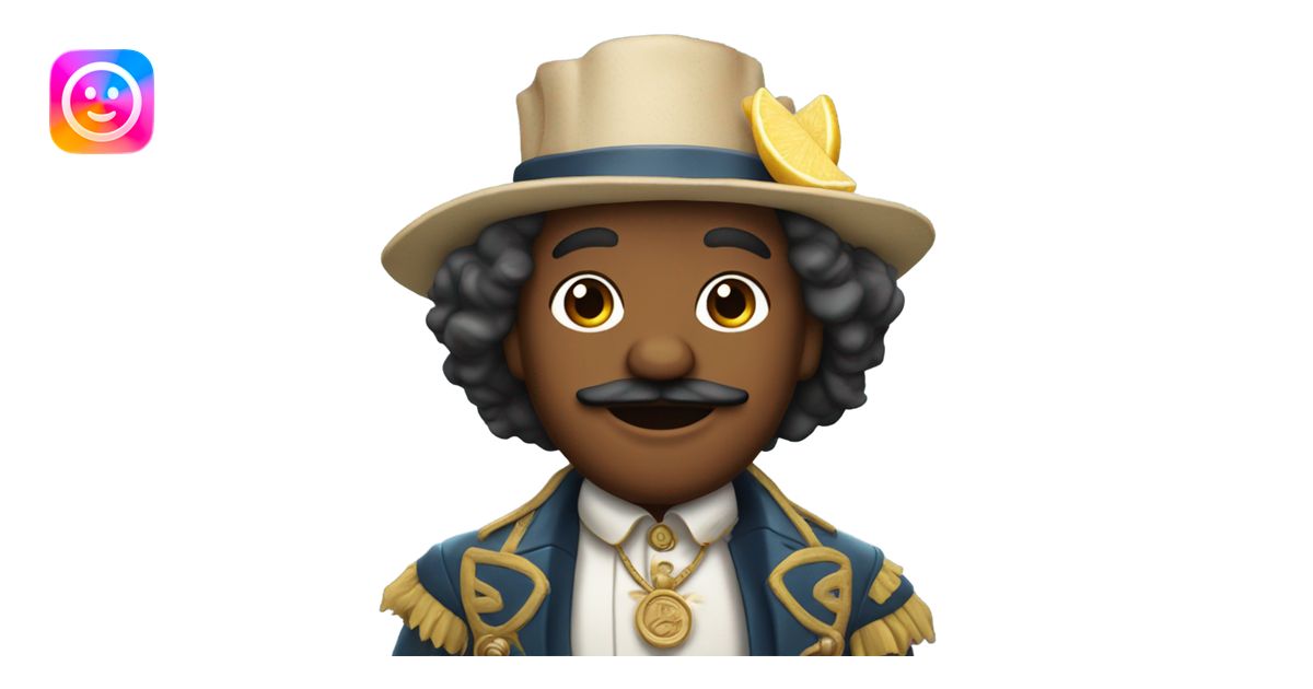 Cavalier with fish and chips emoji | AI Emoji Generator
