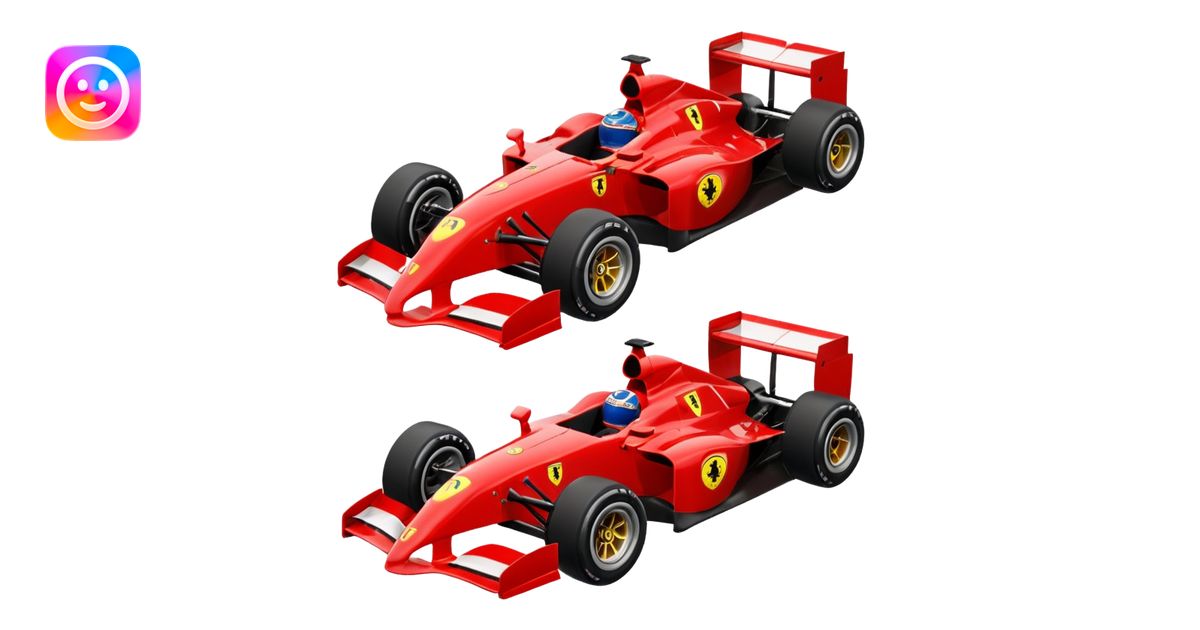 Ferrari 2000 F1 emoji | AI Emoji Generator
