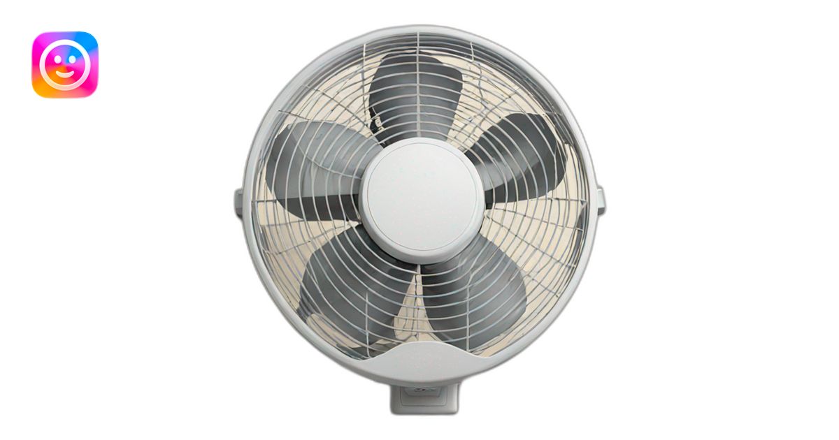 Wall-Mounted Fans emoji | AI Emoji Generator