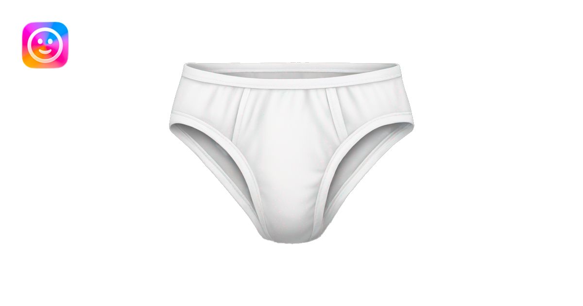 White briefs emoji | AI Emoji Generator