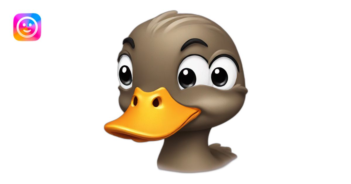 duck pog emoji | AI Emoji Generator