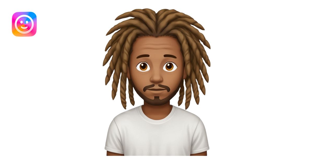 man with dreadlocks emoji | AI Emoji Generator