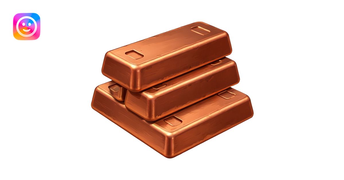 copper ingots emoji | AI Emoji Generator