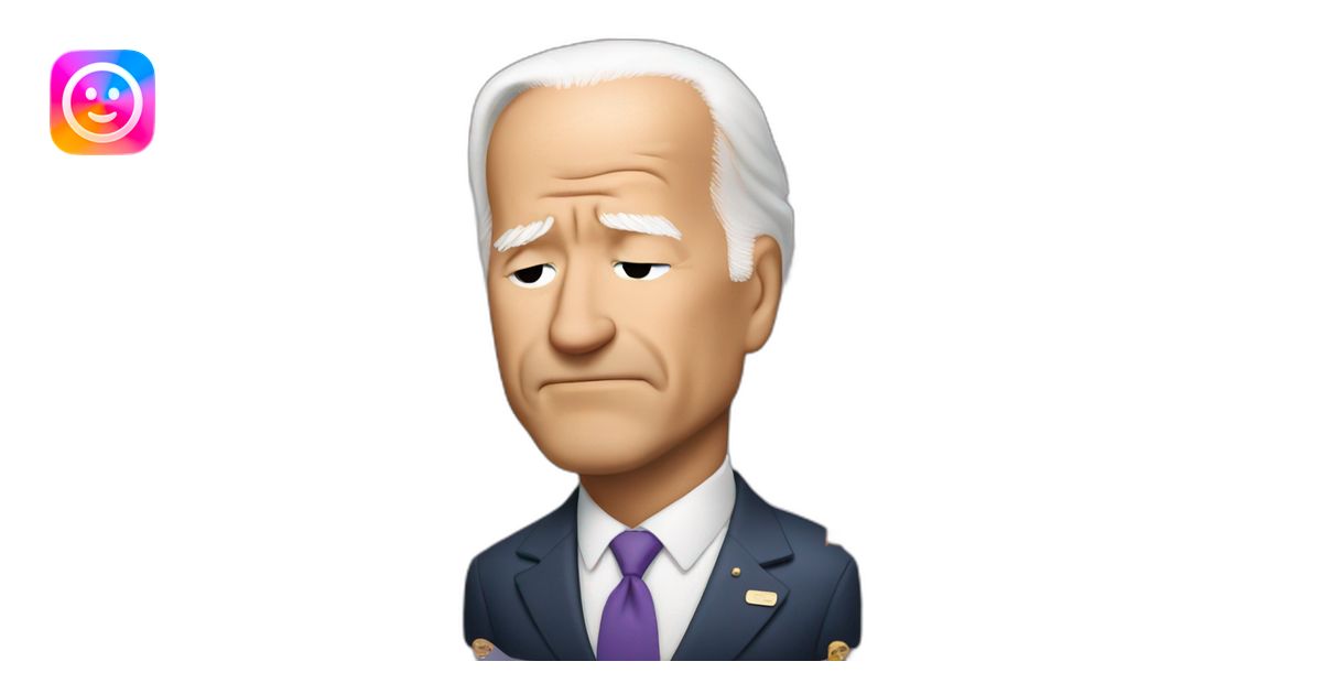 sleepy Joe biden emoji | AI Emoji Generator