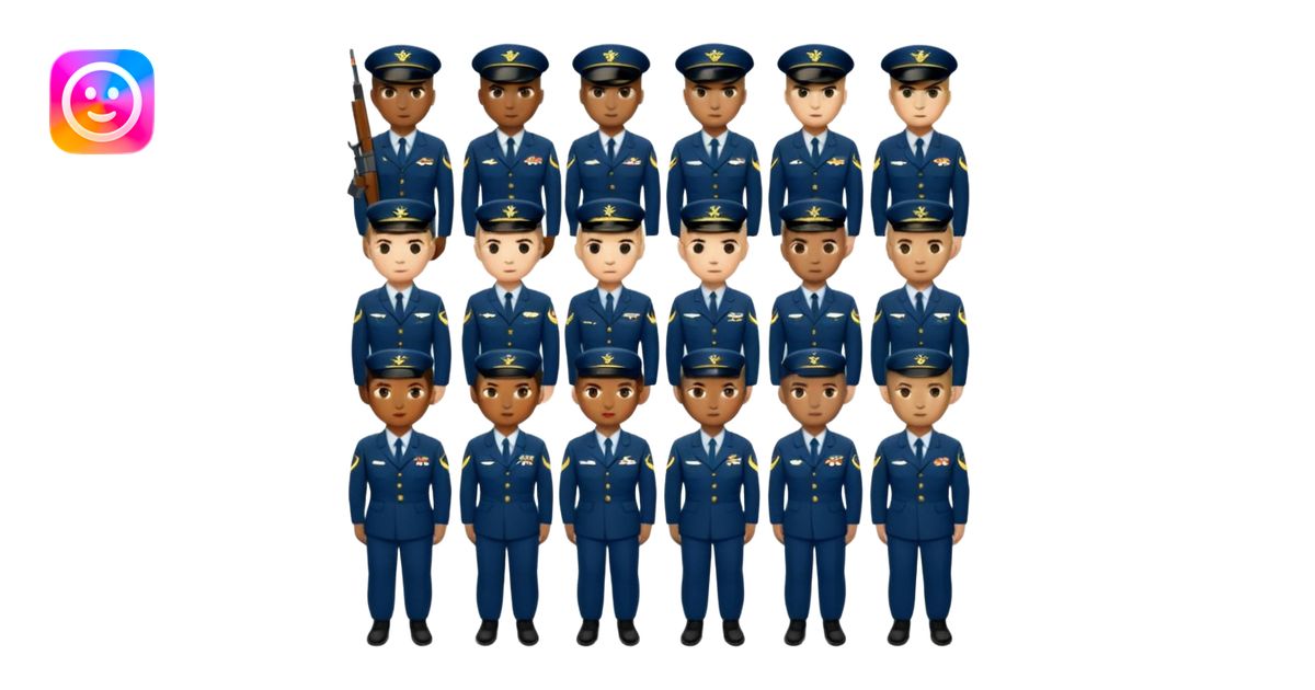 military emoji | AI Emoji Generator