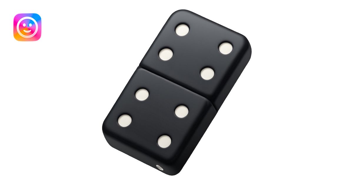 Domino emoji | AI Emoji Generator