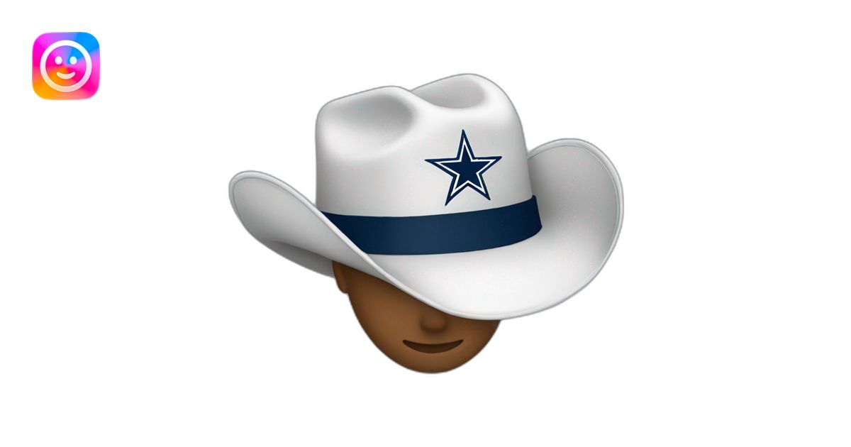 dallas cowboys hat emoji | AI Emoji Generator