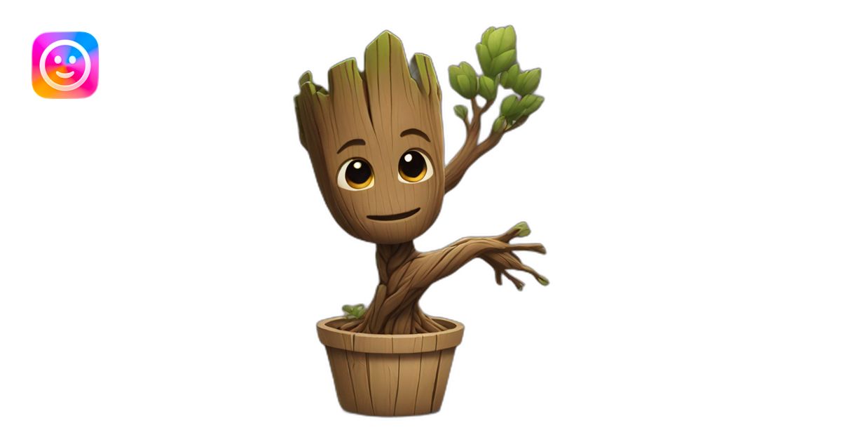 Groot emoji | AI Emoji Generator