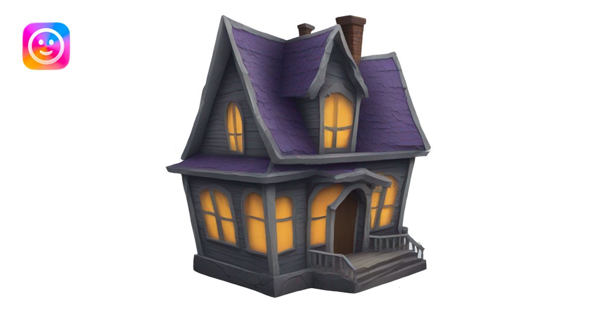 haunted house emoji | AI Emoji Generator