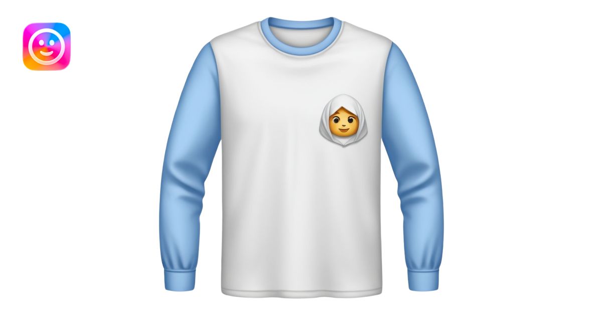 long sleeve shirt emoji | AI Emoji Generator
