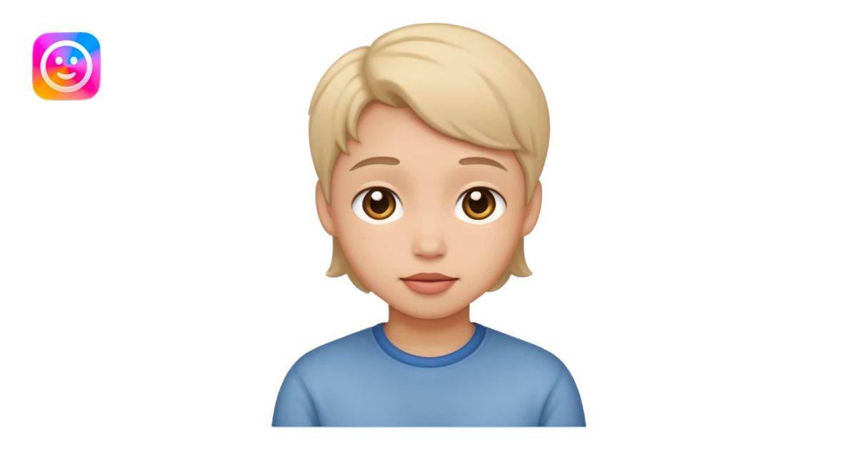 Make a cute shy 😌 in this emoji emoji | AI Emoji Generator