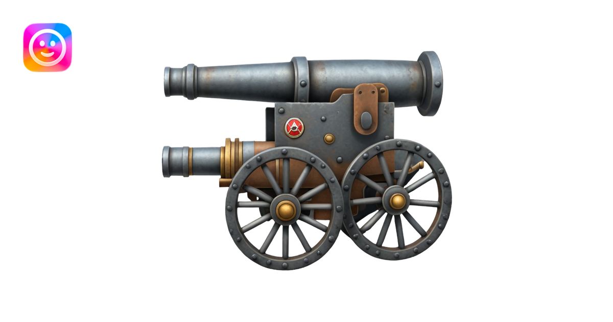 Arsenal cannon emoji | AI Emoji Generator