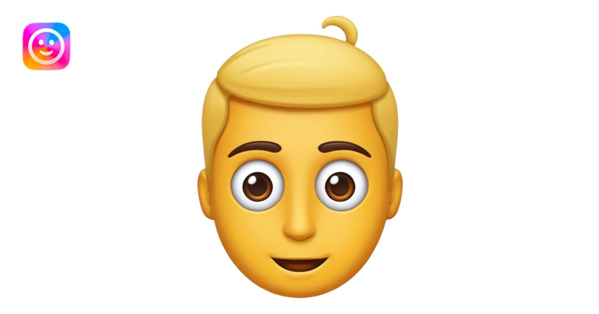 yuvarlak gözlüklü insan emoji | AI Emoji Generator