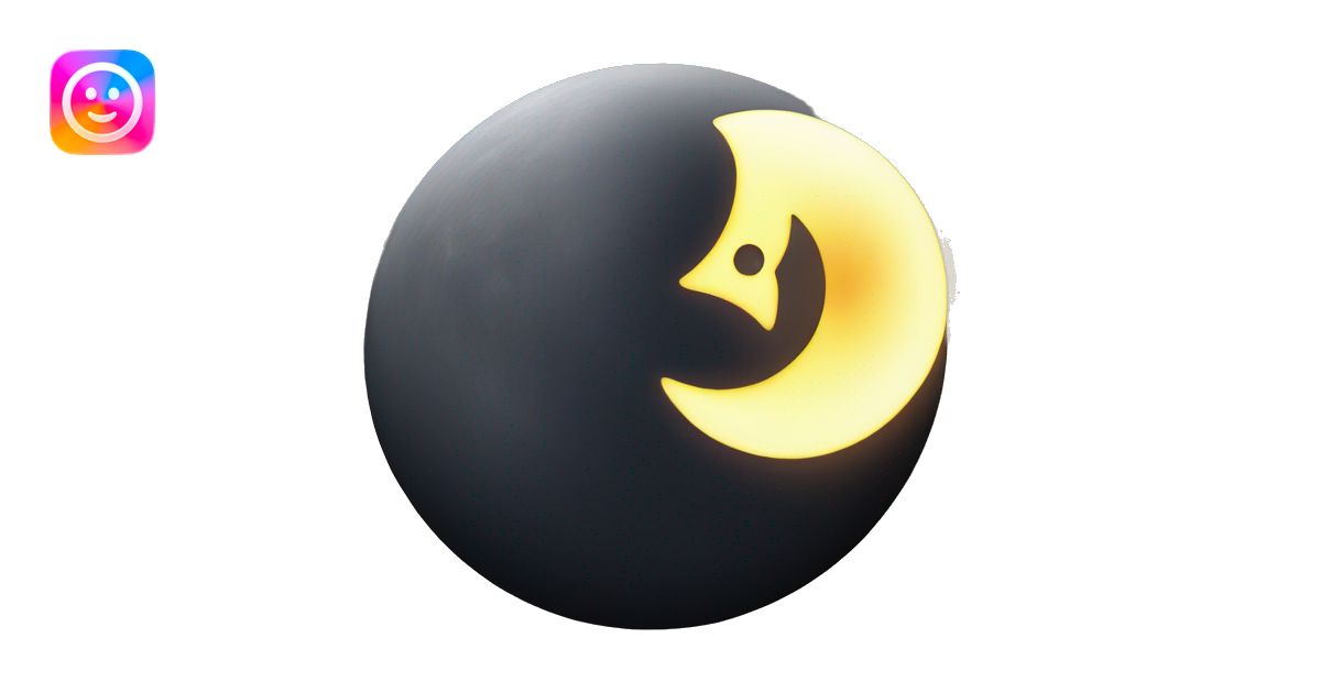 sol e lua eclipse emoji | AI Emoji Generator