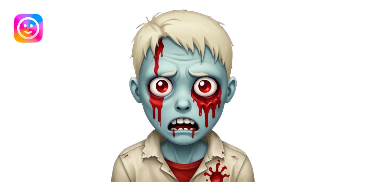 zombie crying emoji | AI Emoji Generator