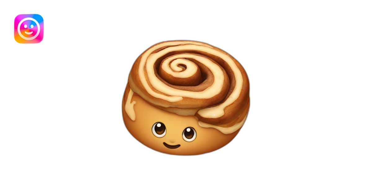 cinnamon bun head emoji | AI Emoji Generator