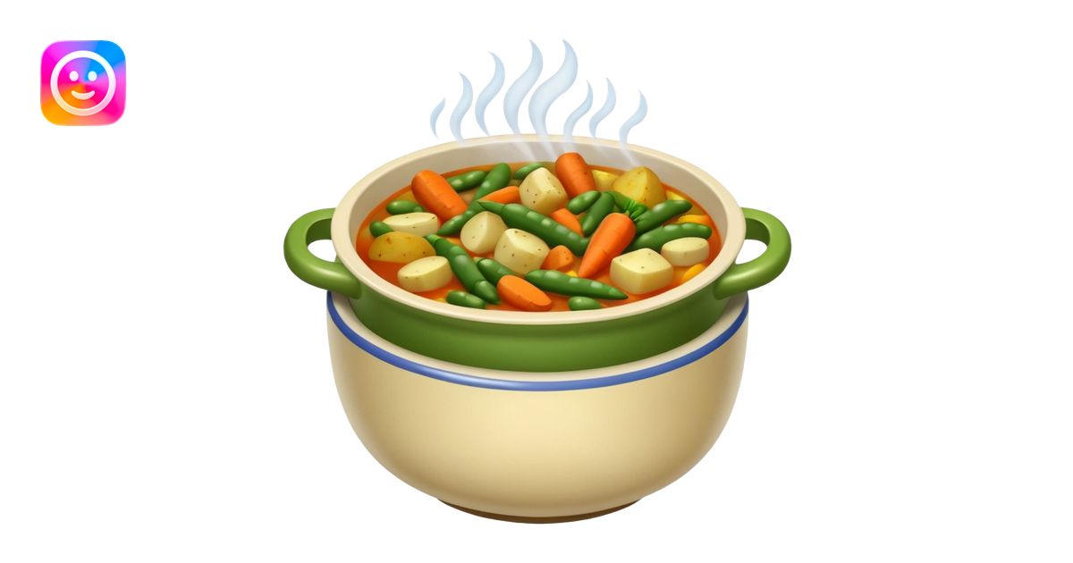 veggie soup emoji | AI Emoji Generator