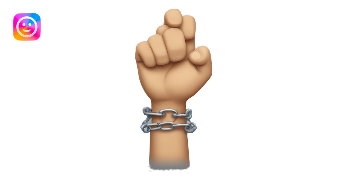 Handcuffed emoji emoji | AI Emoji Generator