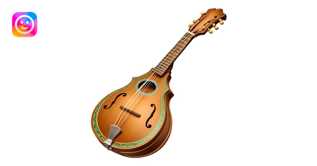 magical mandolin emoji | AI Emoji Generator