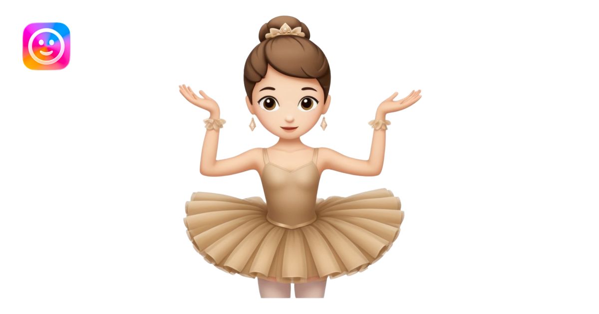 ballerina cappuccina emoji | AI Emoji Generator