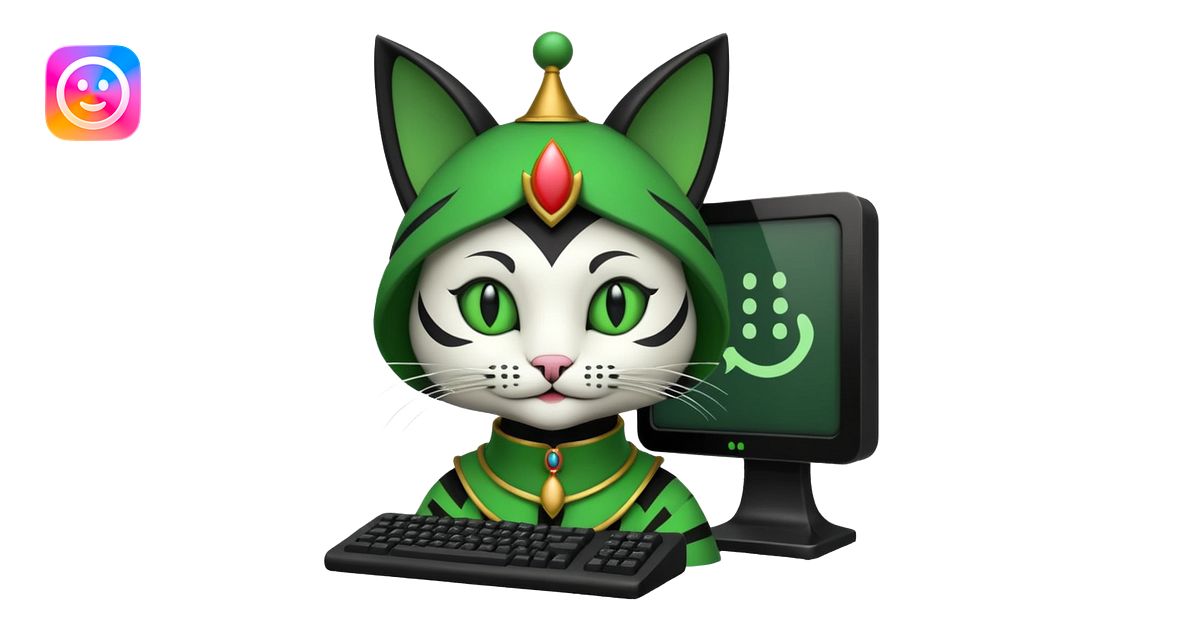 mac os icon code computer retro terminal, black, green white, fantasy ...