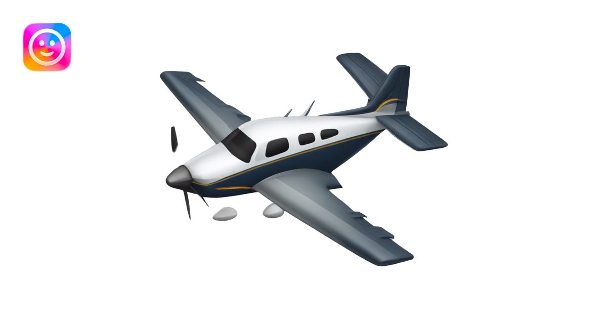 Piper archer airplane emoji | AI Emoji Generator