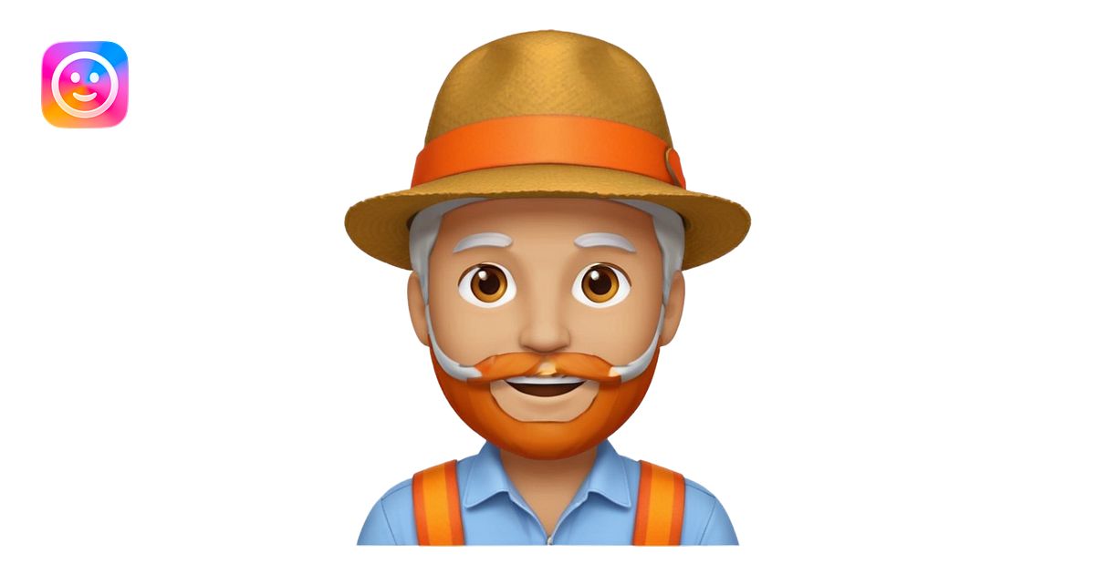 change the hat band with orange band and a red belt. change the facial ...