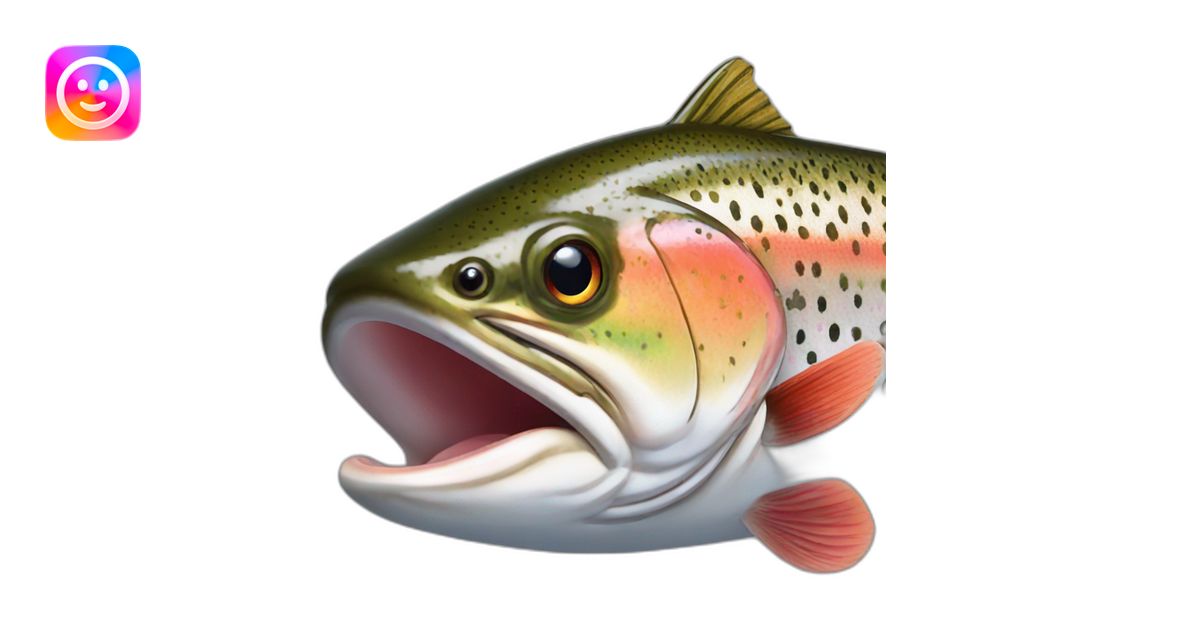 rainbow trout emoji | AI Emoji Generator