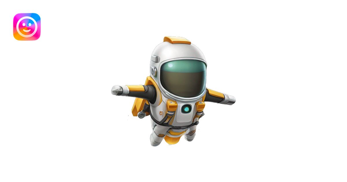 jetpack with booster emoji | AI Emoji Generator