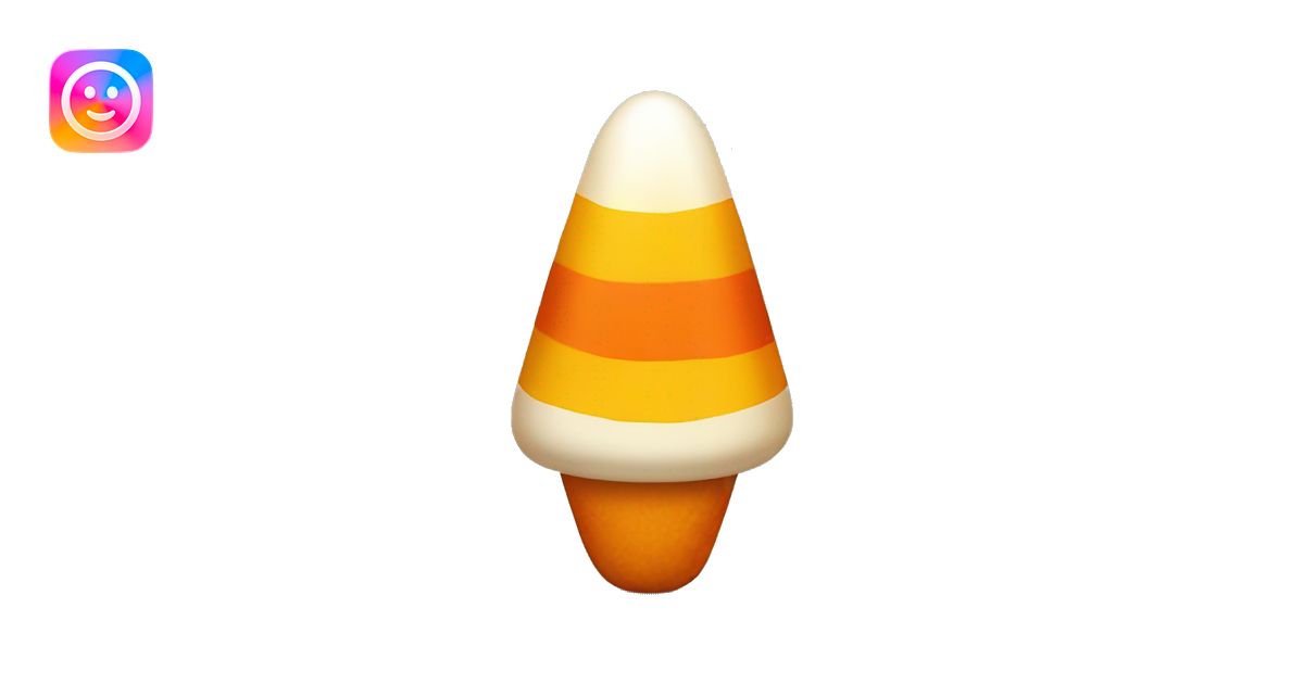 Candy corn emoji | AI Emoji Generator