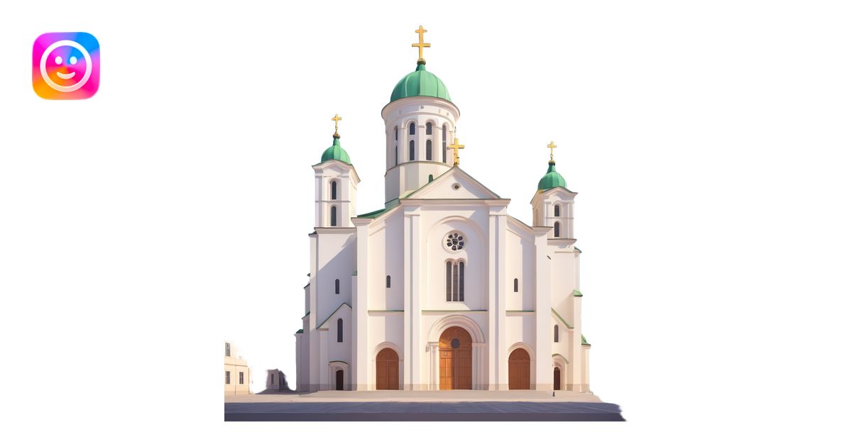 3D Discord role icon, Vilnius Cathedral, Lithuania, true-to-life ...