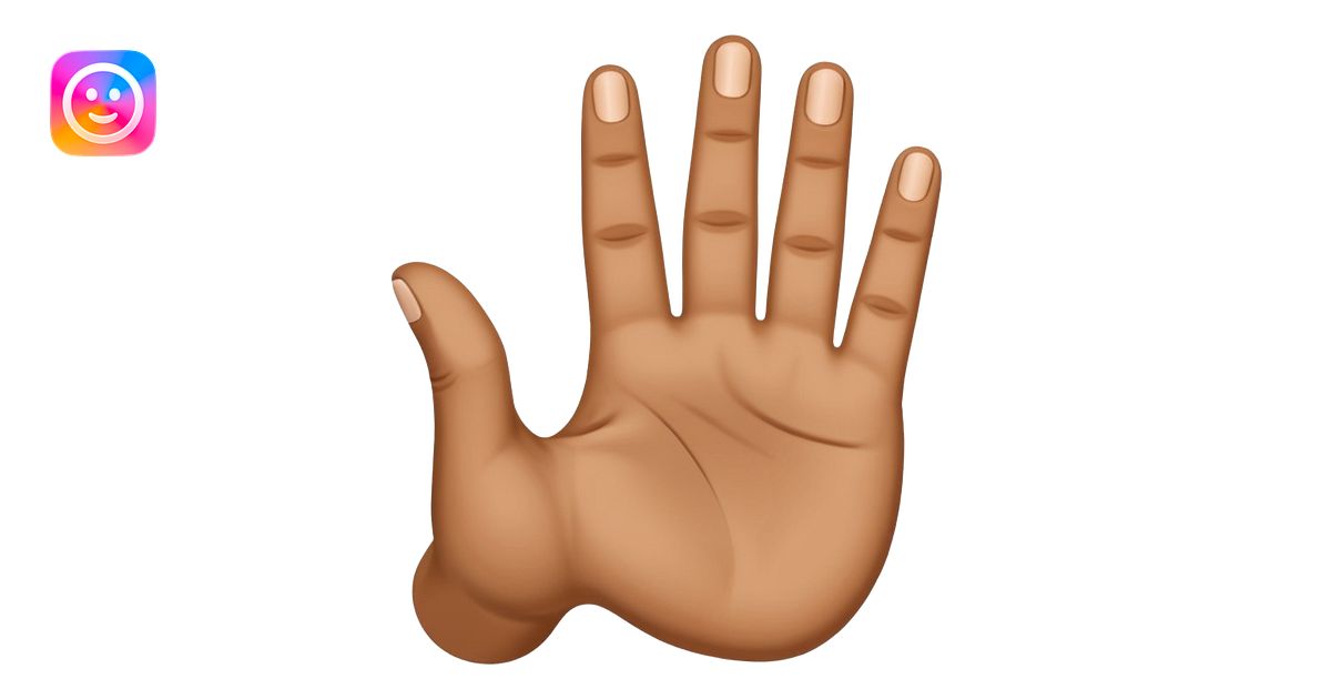 Create hand gesture with three fingers shaped downward in the shape of ...