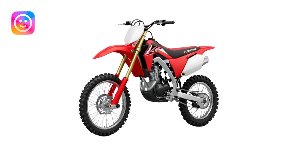 honda crf250r dirt bike emoji | AI Emoji Generator
