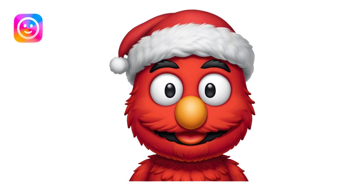 Elmo emoji | AI Emoji Generator