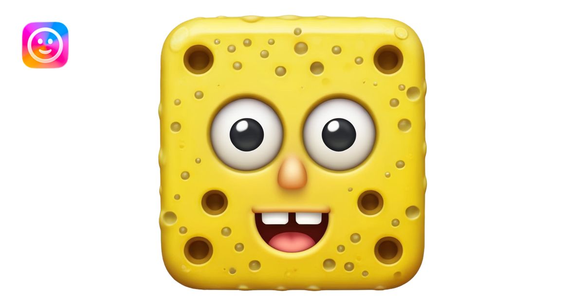 SpongeBob looking confused emoji | AI Emoji Generator