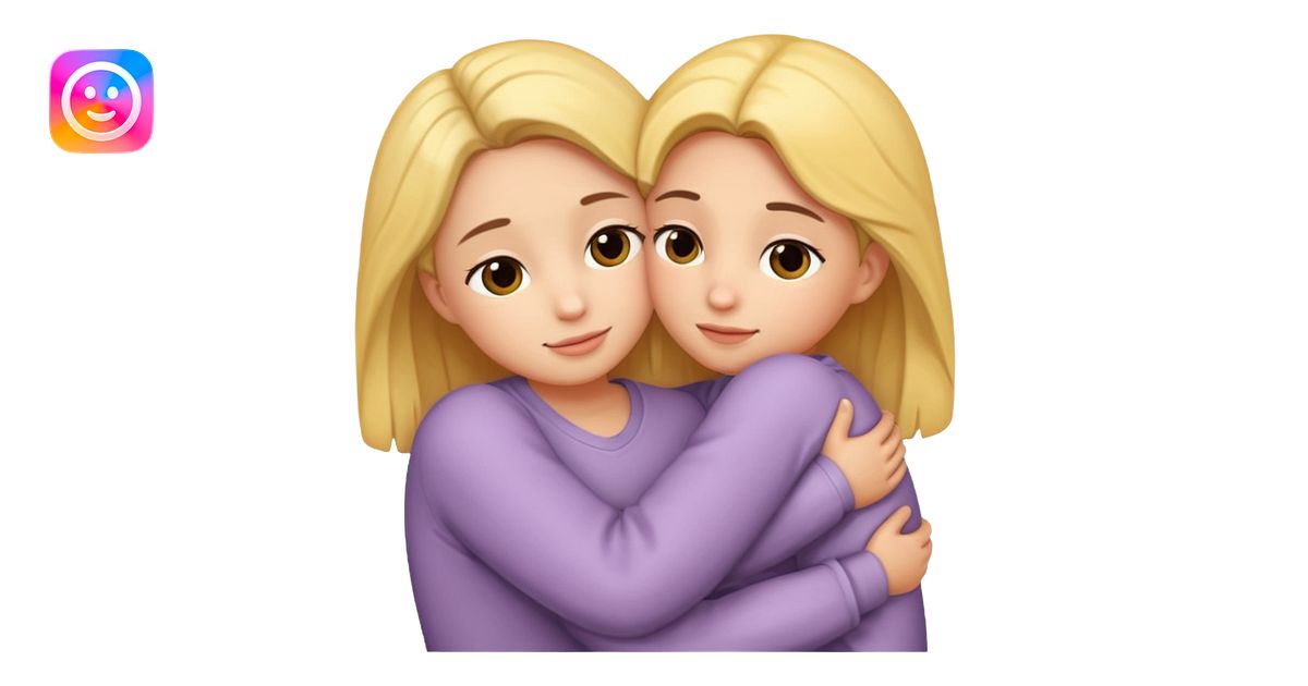 Cuddle emoji | AI Emoji Generator