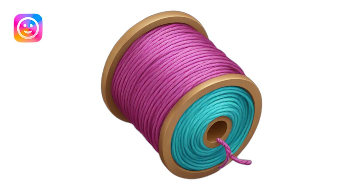 spool of thread emoji | AI Emoji Generator