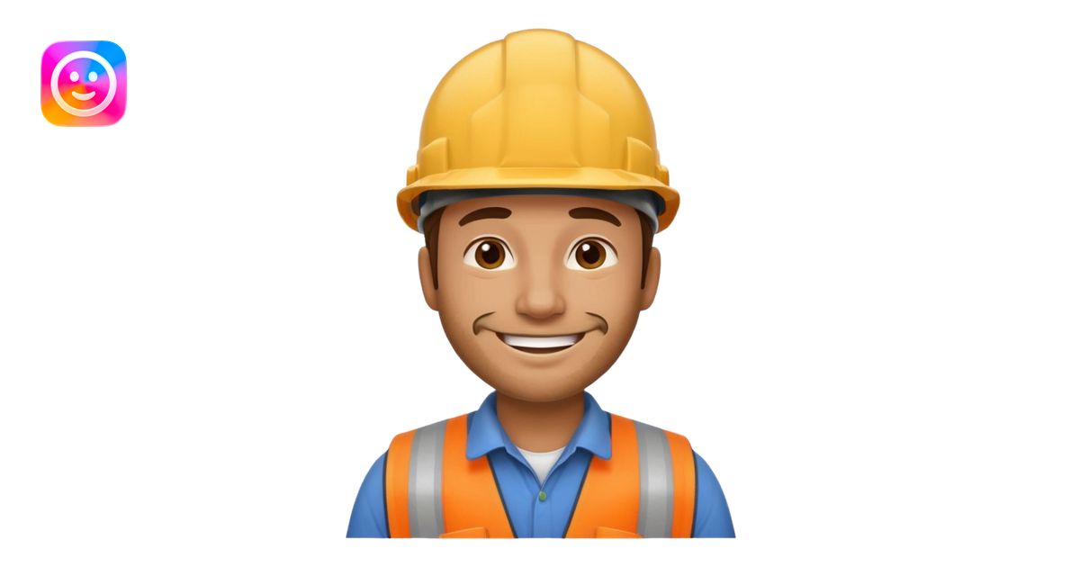 construction worker emoji | AI Emoji Generator