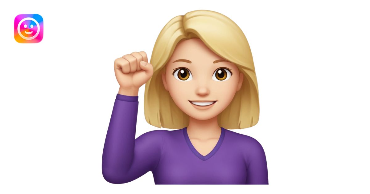 girl power emoji | AI Emoji Generator