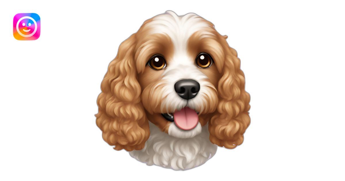 Cavapoo emoji | AI Emoji Generator