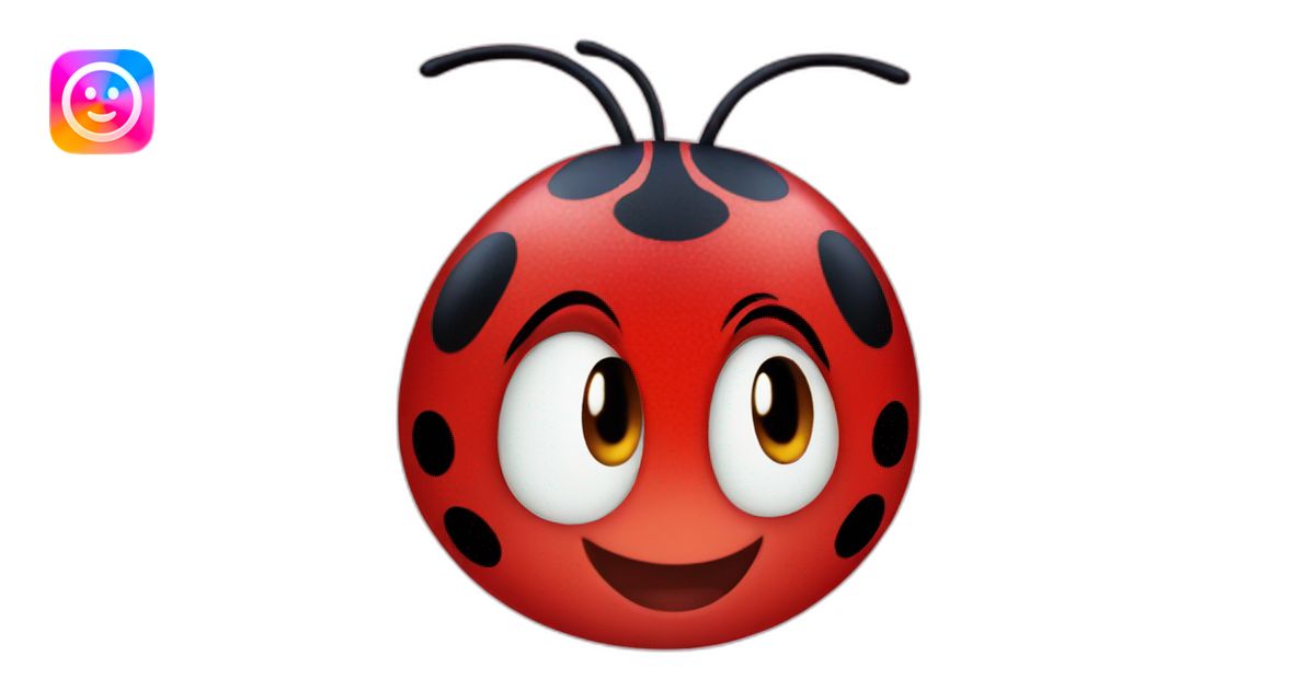 Ladybug miraculous emoji | AI Emoji Generator