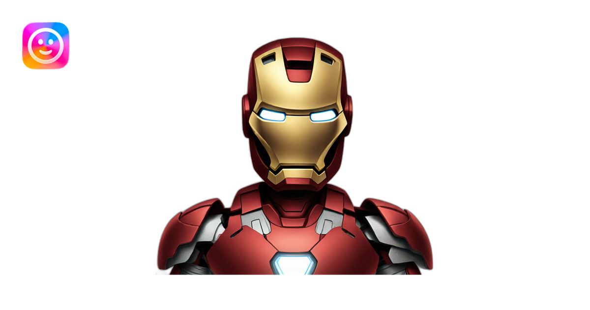 Iron Man emoji | AI Emoji Generator