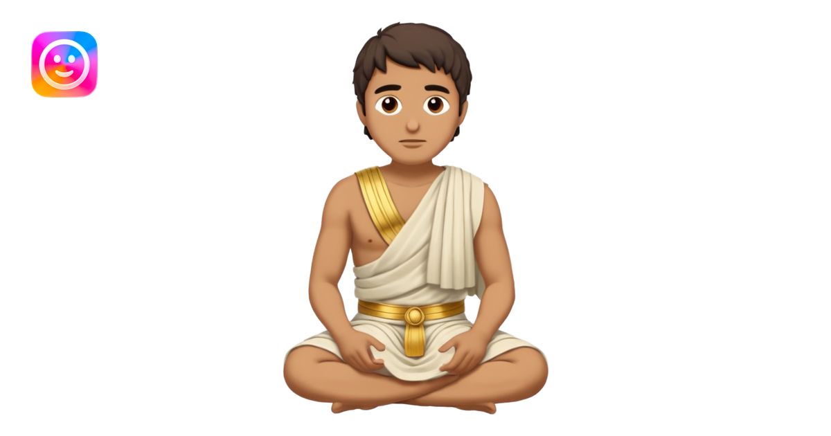 ancient greek men sitting on the ground listening emoji | AI Emoji ...
